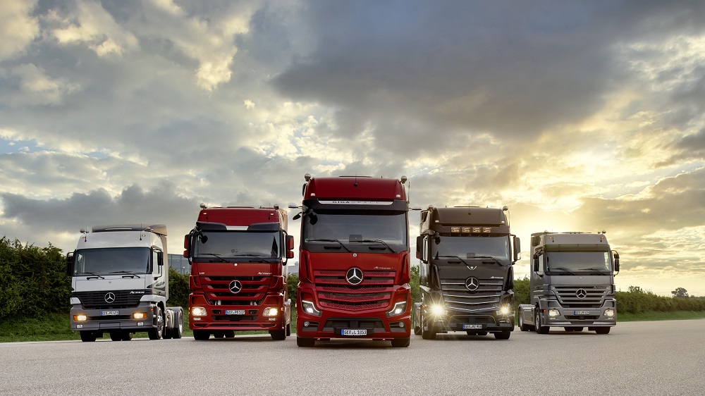 25 años del Mercedes-Benz Actros - Amigo Camionero