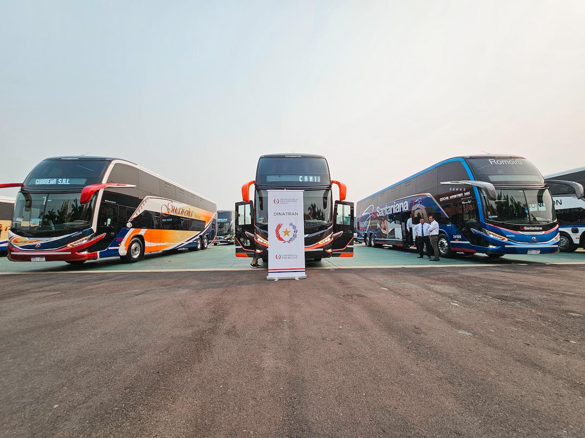 46 buses 0km con inversión de USD 12.2 millones empieza a operar bajo ...